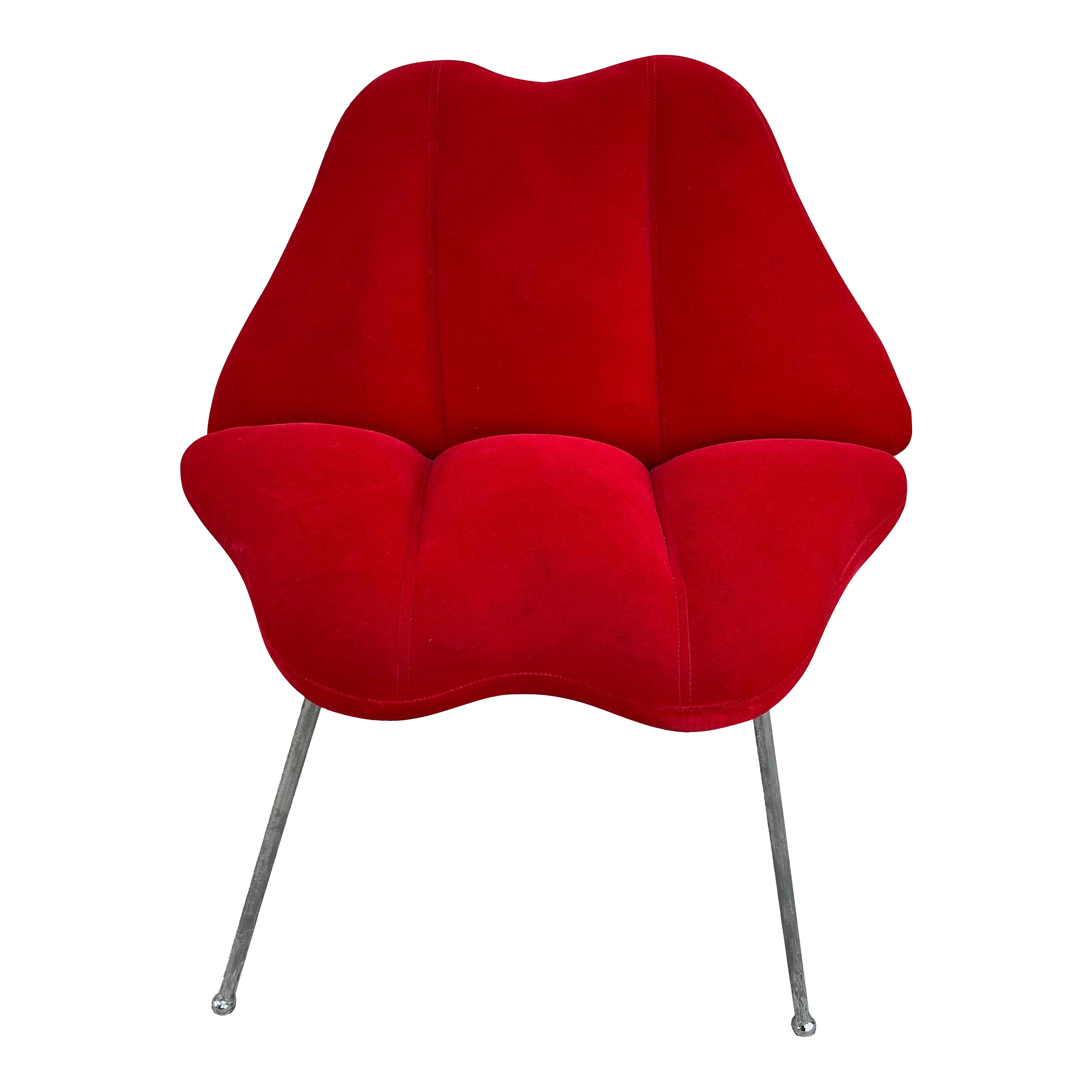 Late 20th Century Italian Lips Chair | Chairish