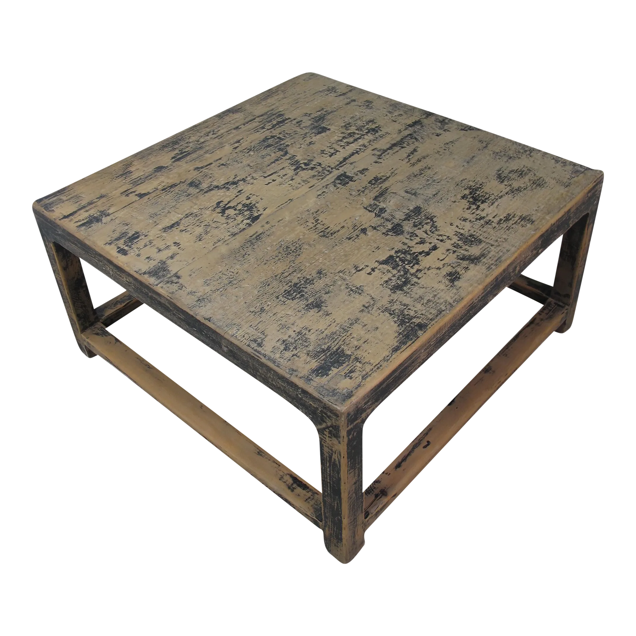 Vintage Square Coffee Table | Chairish