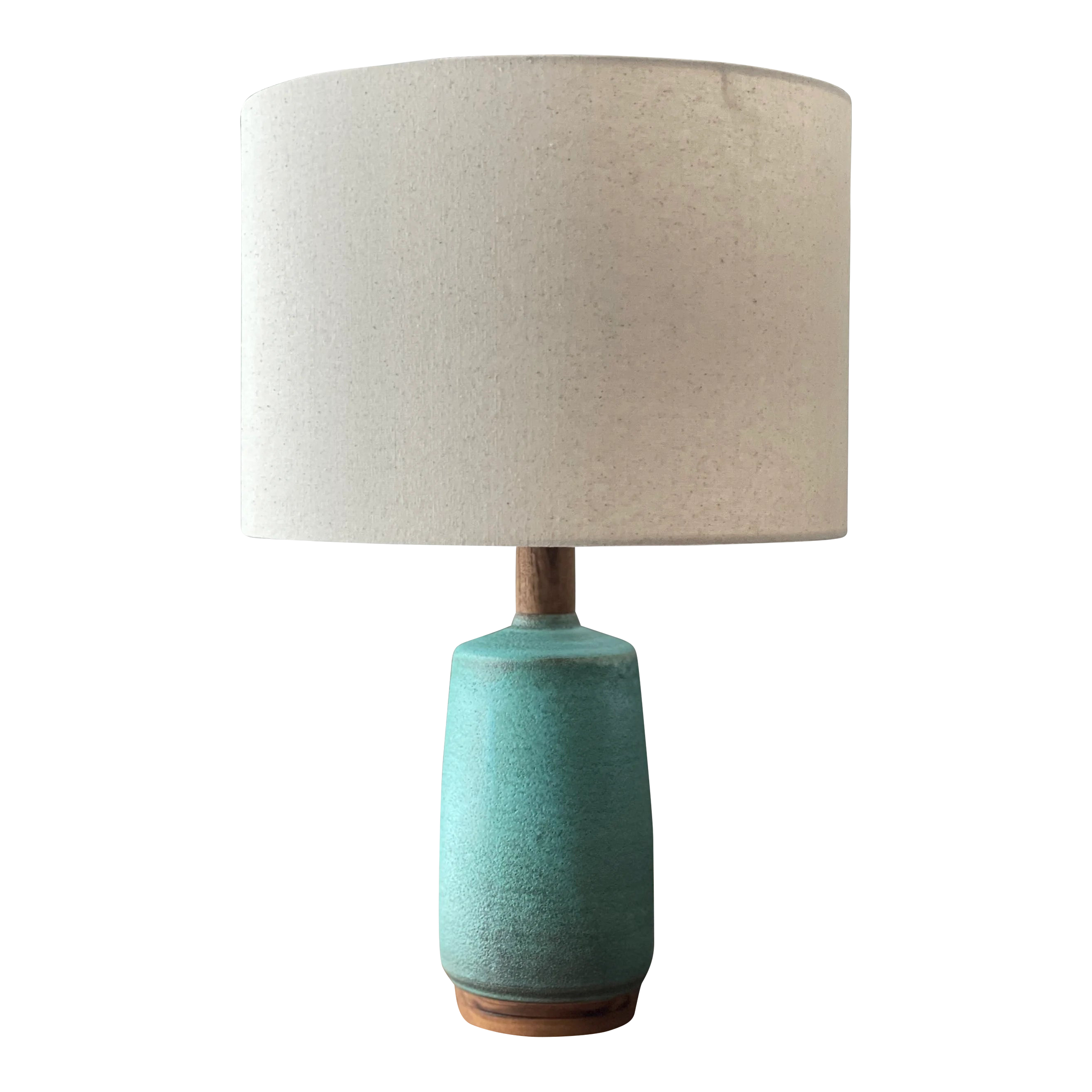 Medina Stoneware Table Lamp | Chairish
