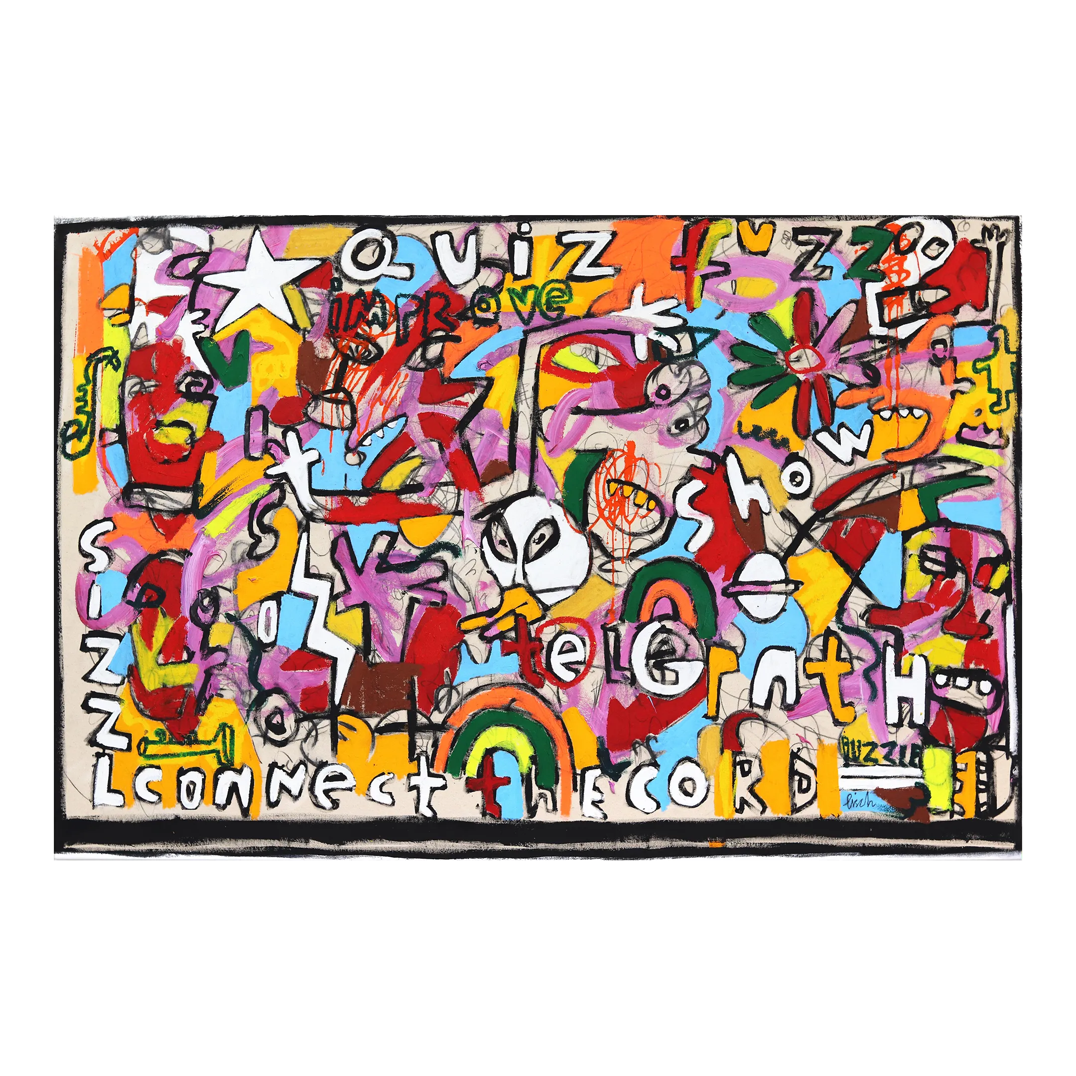 Jonas Fisch"The Ganzfeld Experiment" Original Artwork By | Chairish