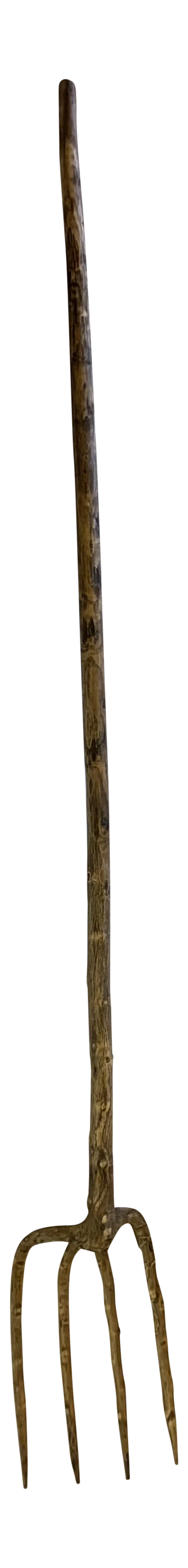 1930s French Pitchfork Created From Espalier | Chairish