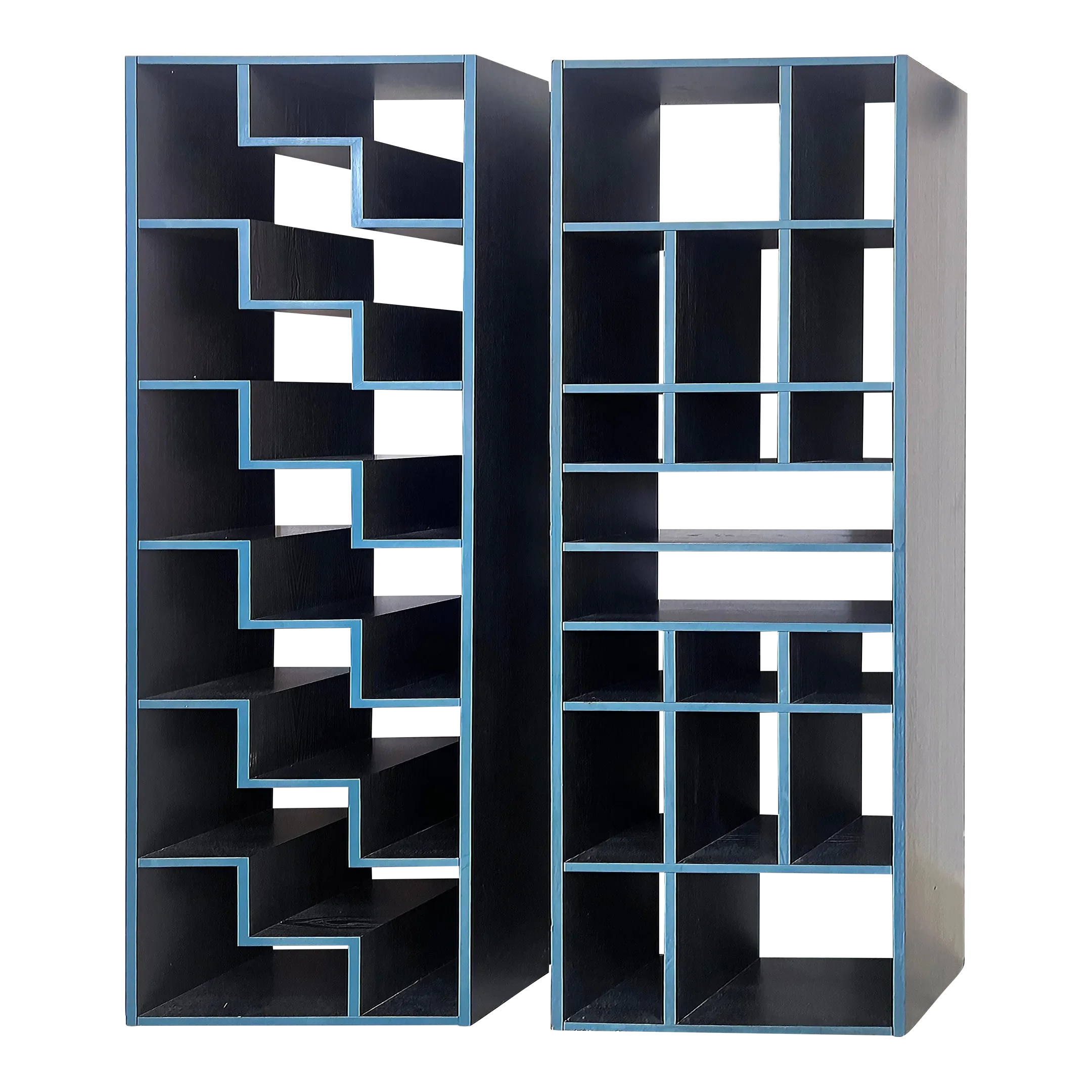 Rhomboid Post-Modern Marcello Morandini "Corner" Shelves, Rosenthal ...