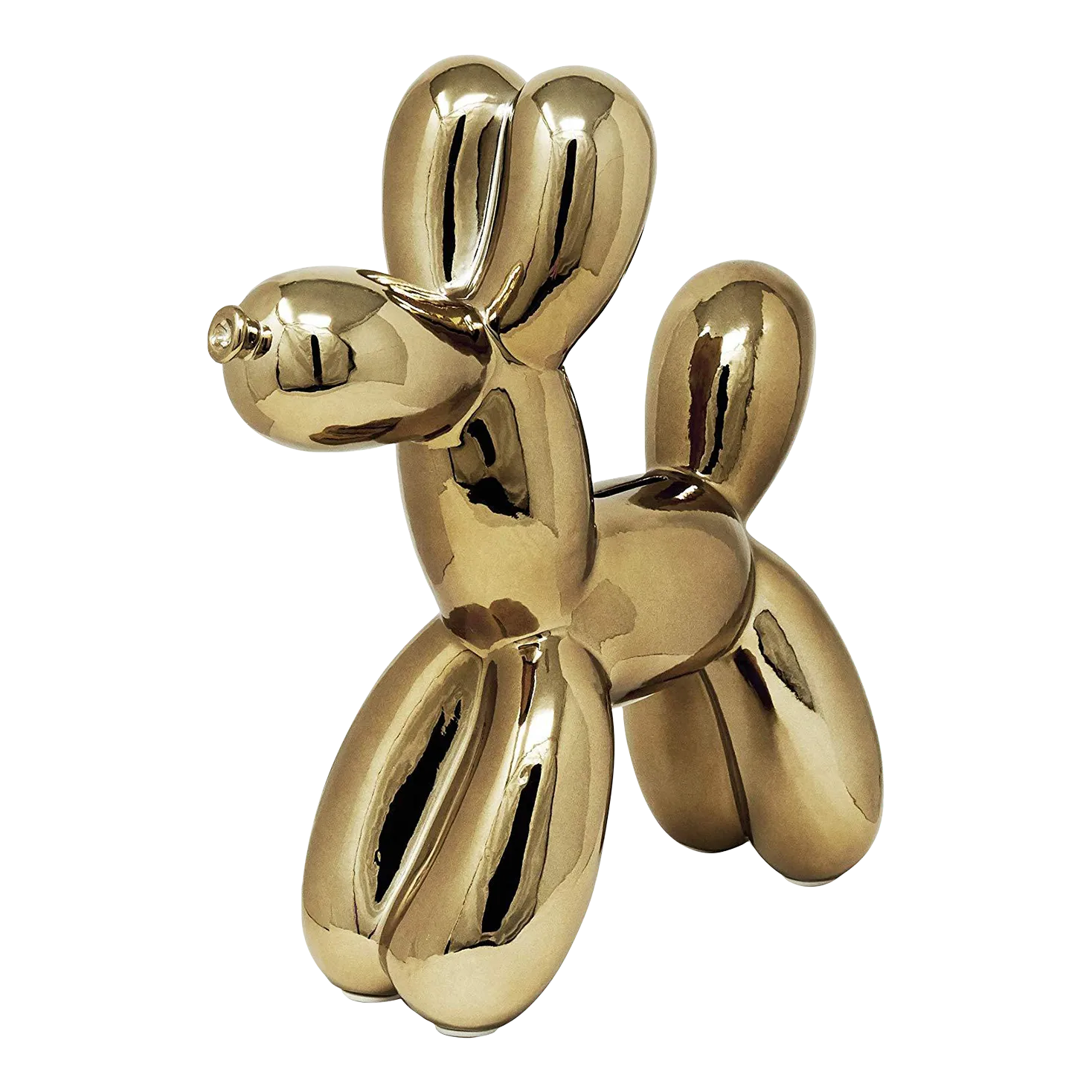 Interior Illusions Plus Bronze Balloon Dog Bank | Chairish