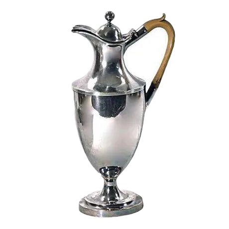 Antique Regency Style Silverplated Pitcher | Chairish