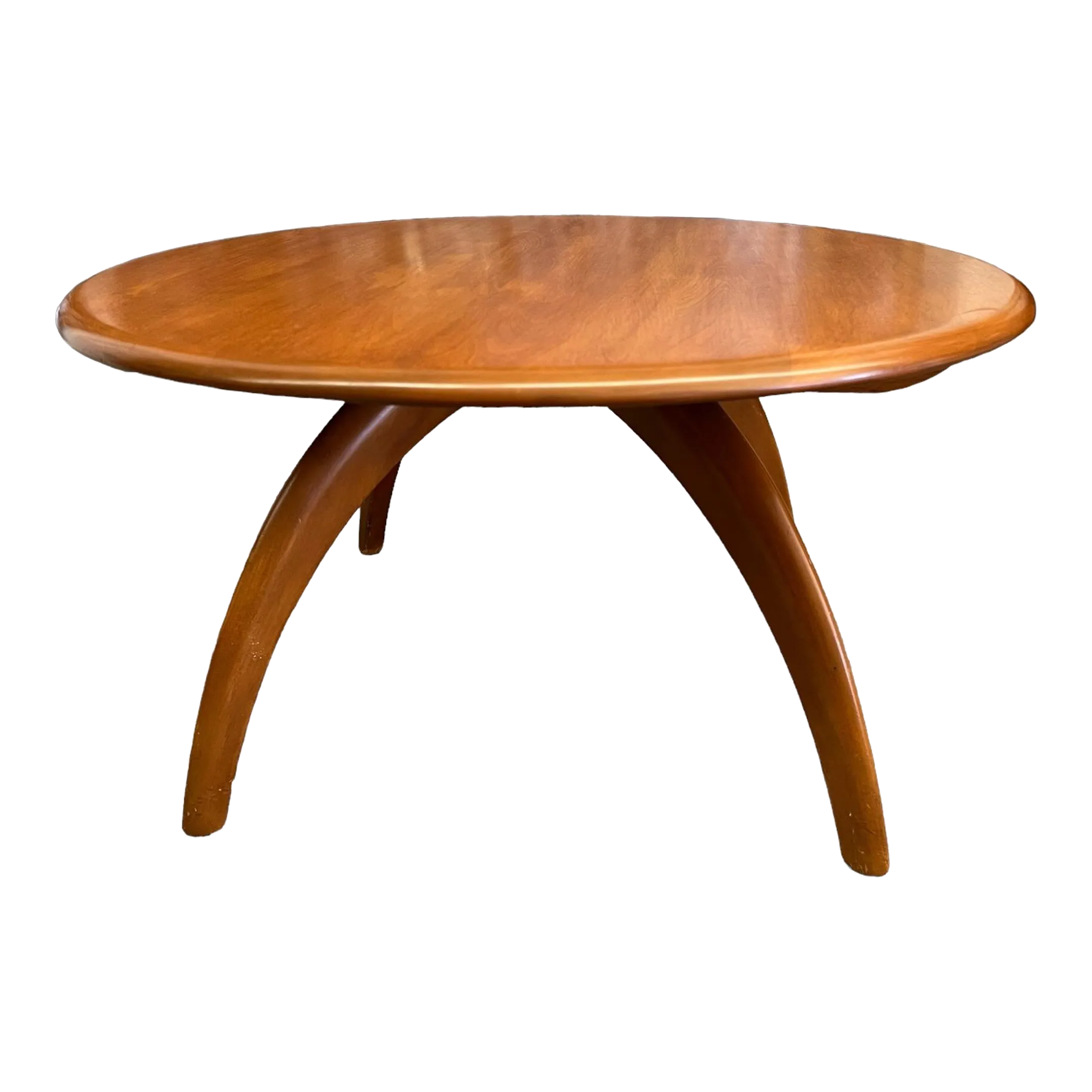 Vintage Mid Century Modern Solid Maple Wood Coffee Table by Heywood ...