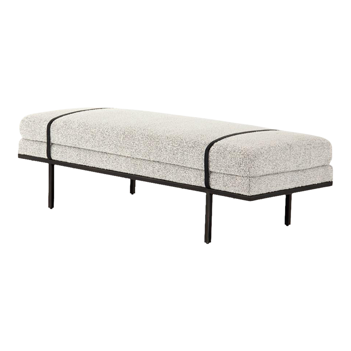 Harris Accent Bench, Knoll Domino | Chairish