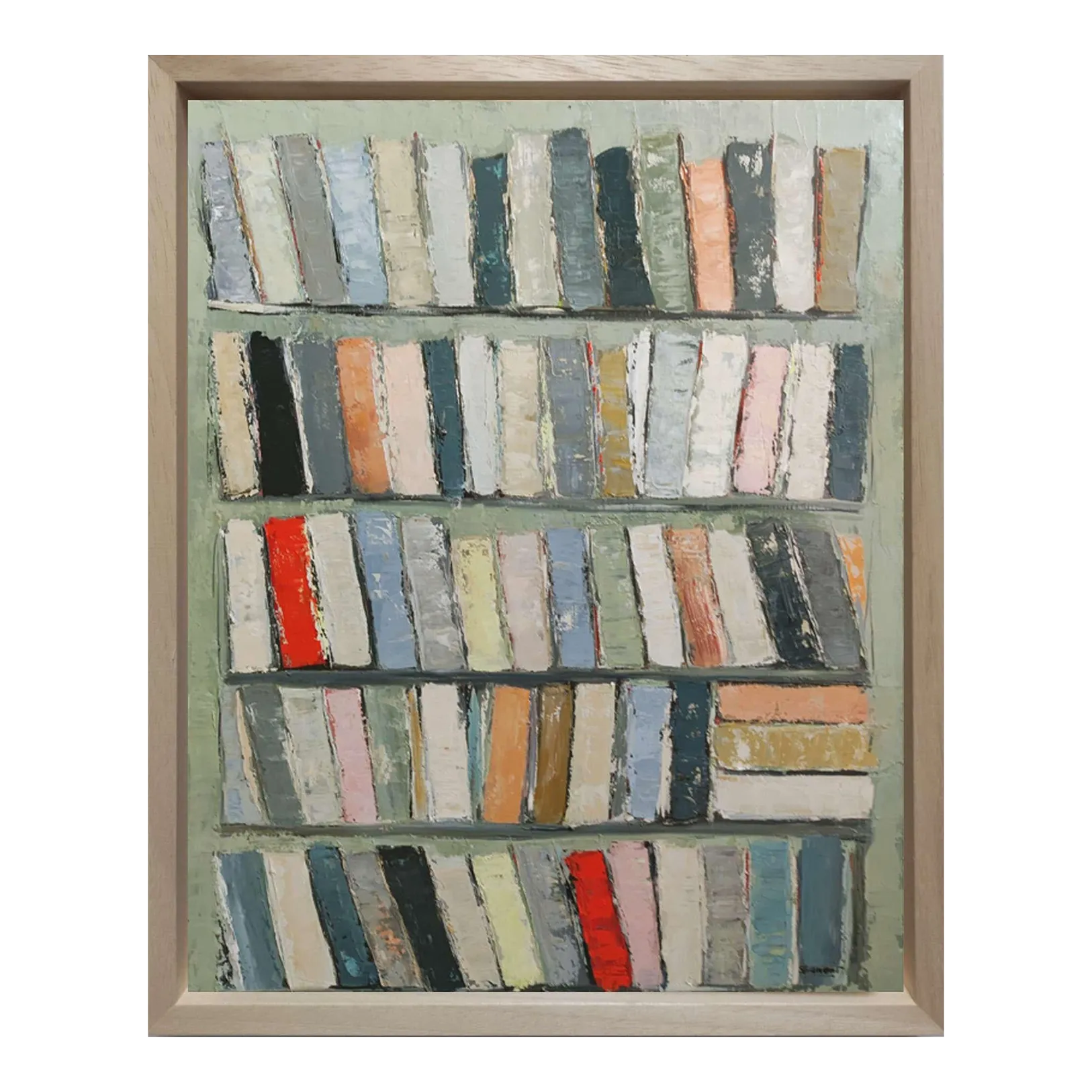 Les Archives, Abstract Library, Minimalism, Contempory by Sophie Dumont ...