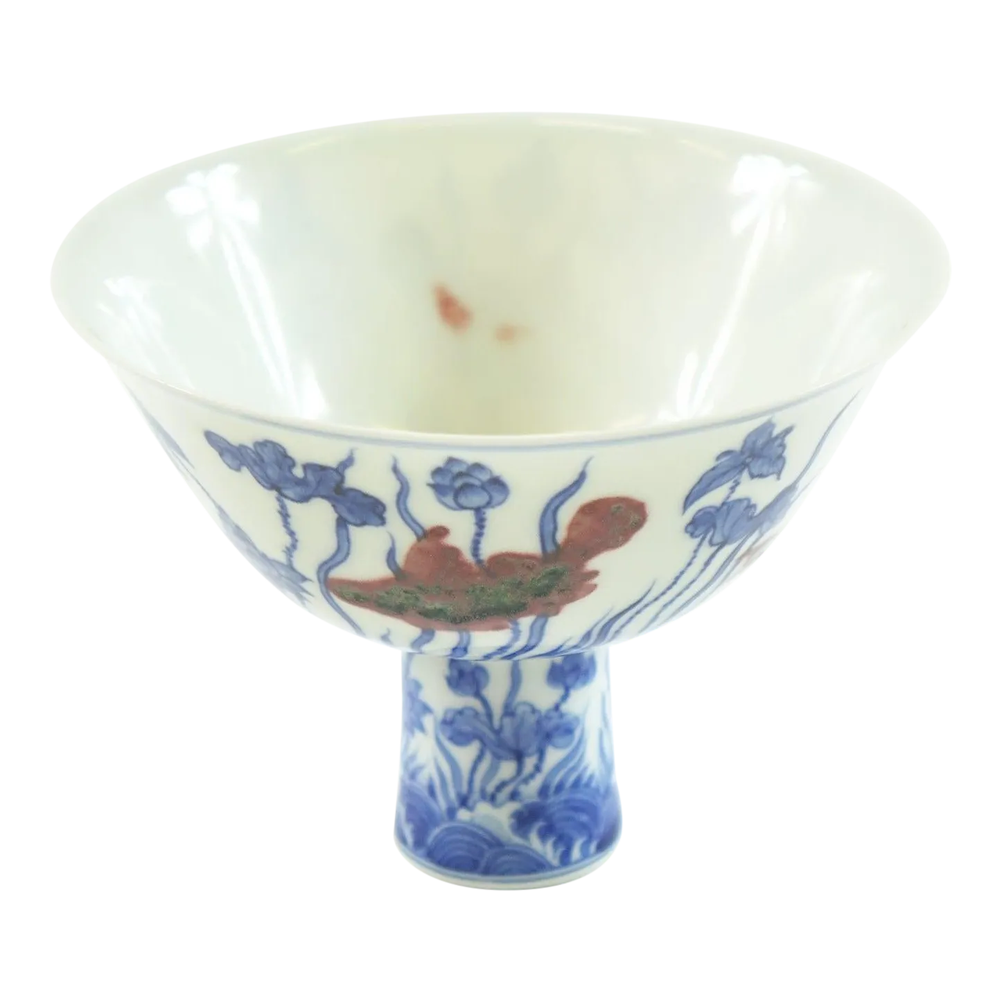 17th Century Fine Ming Dynasty Porcelain Bowl With Marking Inside the ...