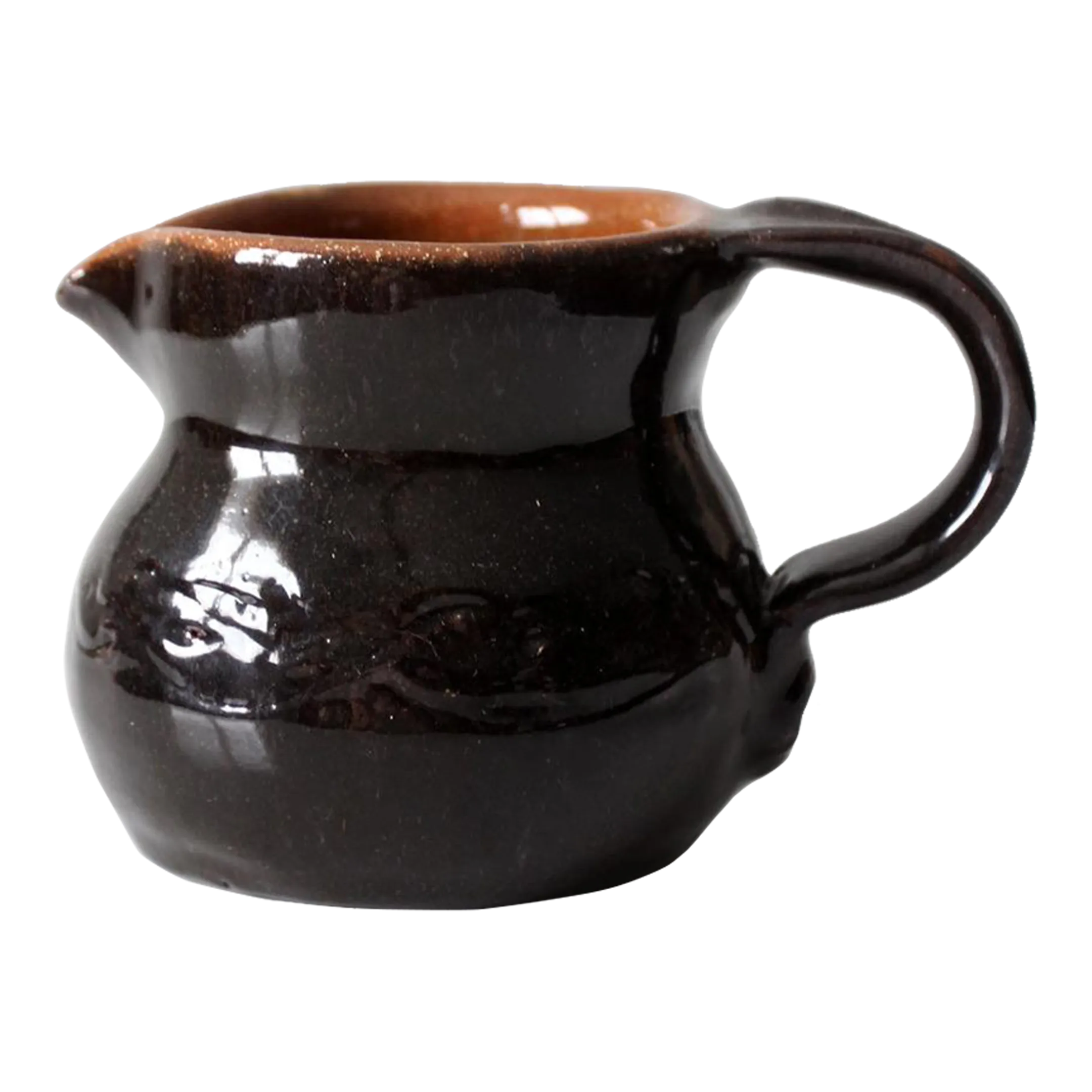 Vintage Studio Pottery Creamer Pitcher | Chairish