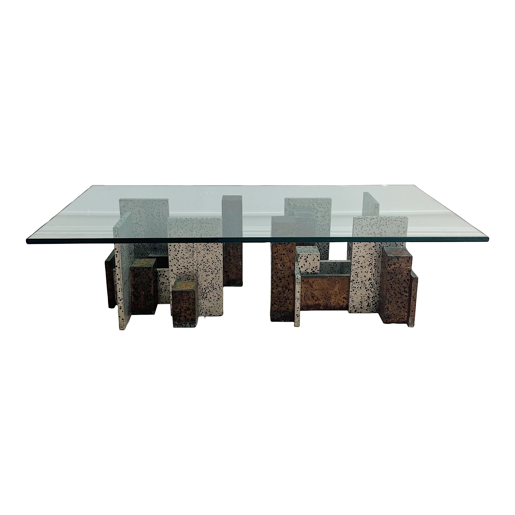 Arenson Studios 1970's Brutalist Coffee Table | Chairish