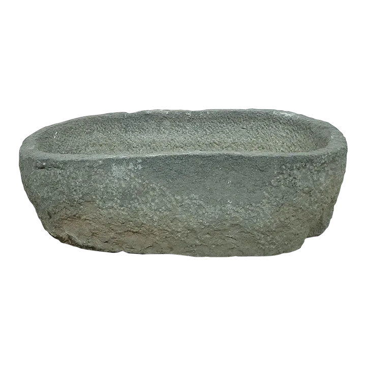 Granite Stone Large Japanese Water Trough, 18th/19th Century | Chairish