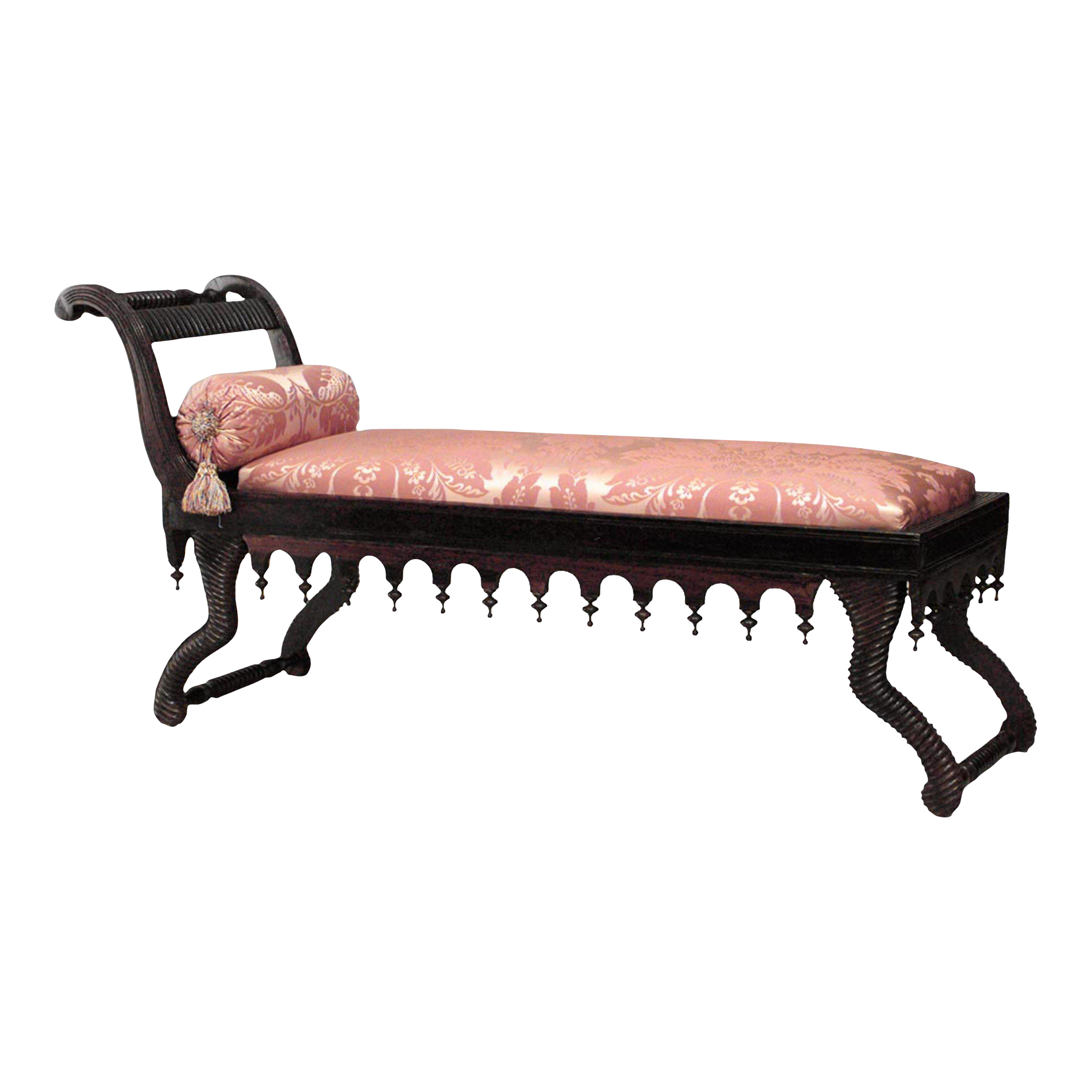 English Regency Style Rosewood Chaise | Chairish