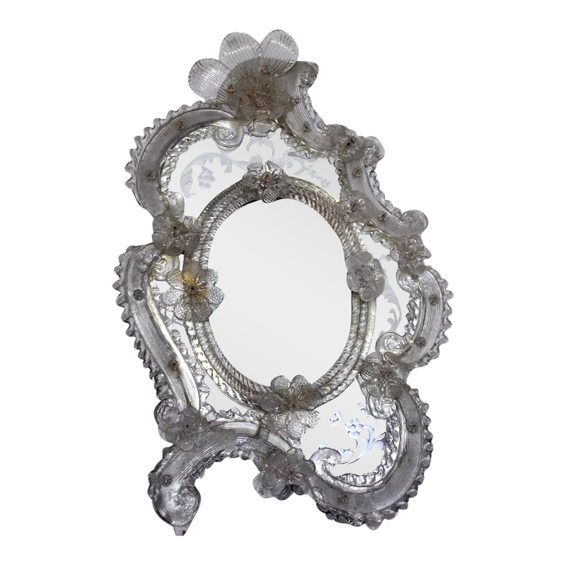 Early 20th Century Venetian Table Mirror | Chairish