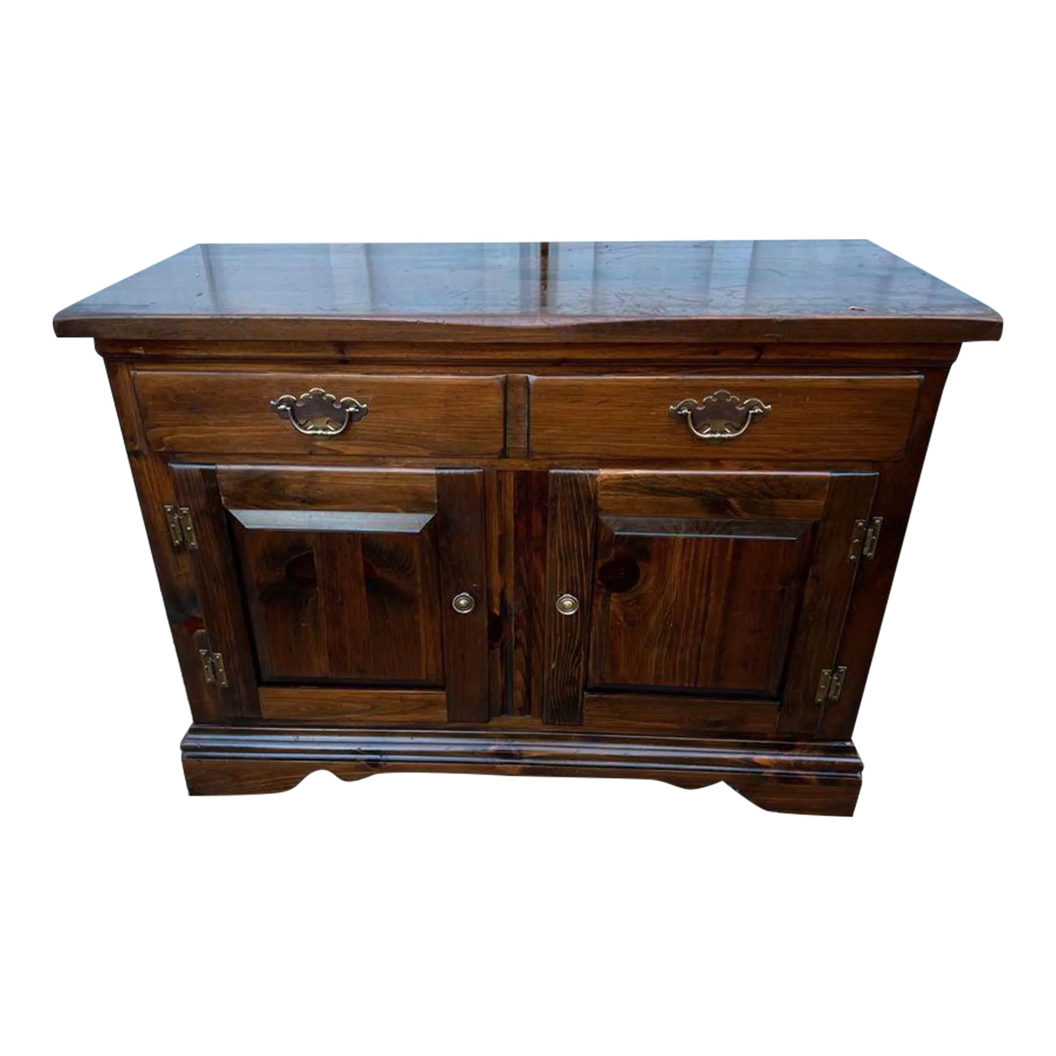 Heywood Wakefield Furniture Vintage Chippendale Style Server Cabinet ...