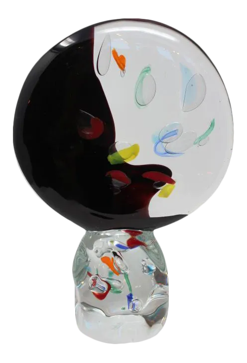 Glass Studio Murano - Contemporary Disc in Murano Glass | Chairish