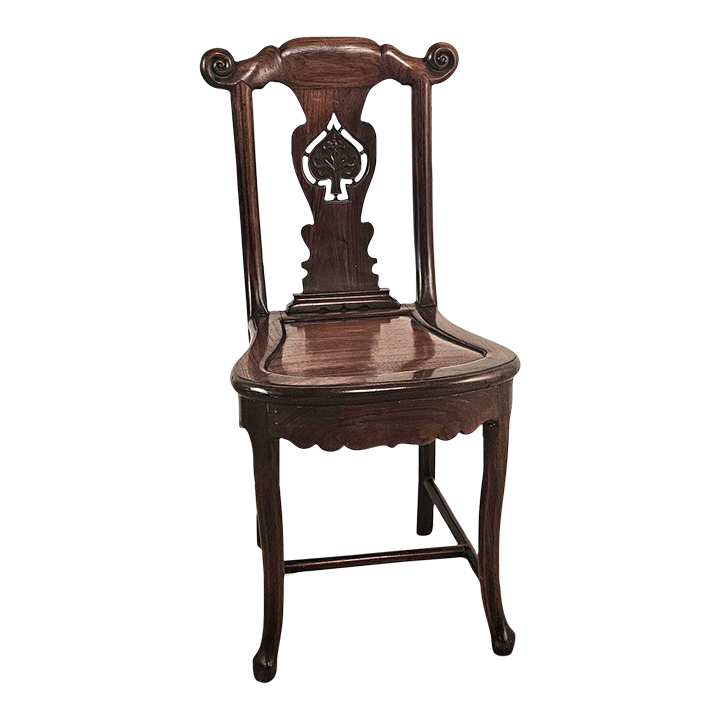 Hong Mu 19th Century Chinese Side Chair | Chairish