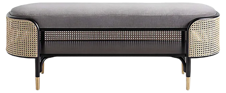 Mos Bench with Cushion by Gamfratesi | Chairish