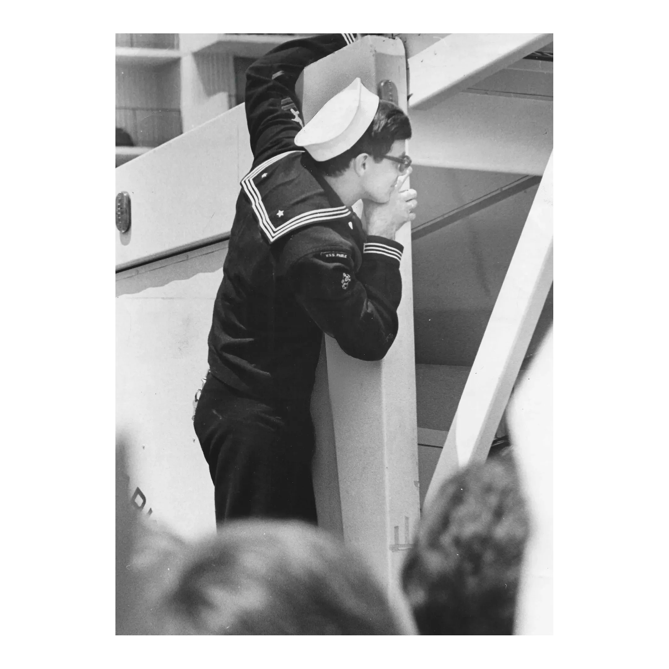 1970 Sailor United States Navy Photograph | Chairish
