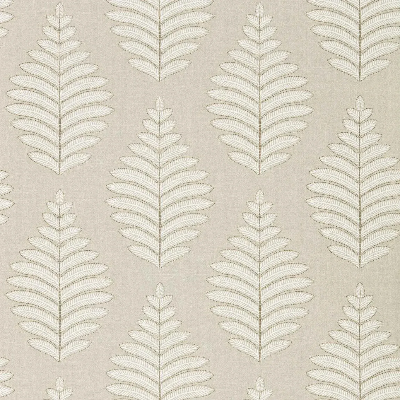 Harlequin Lucielle Wallpaper in Chalk/Linen - a Sample | Chairish