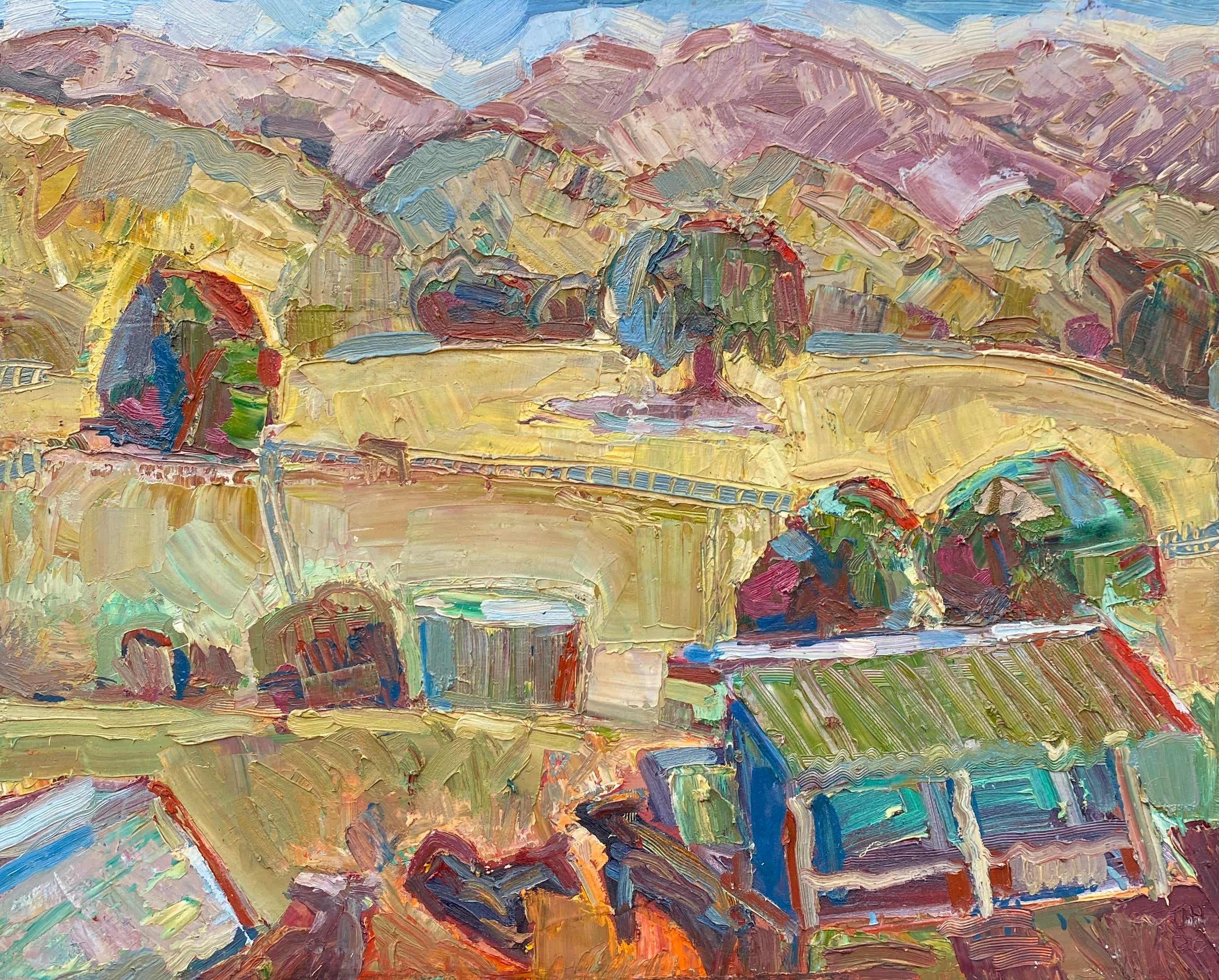 Expressionist Landscape Painting