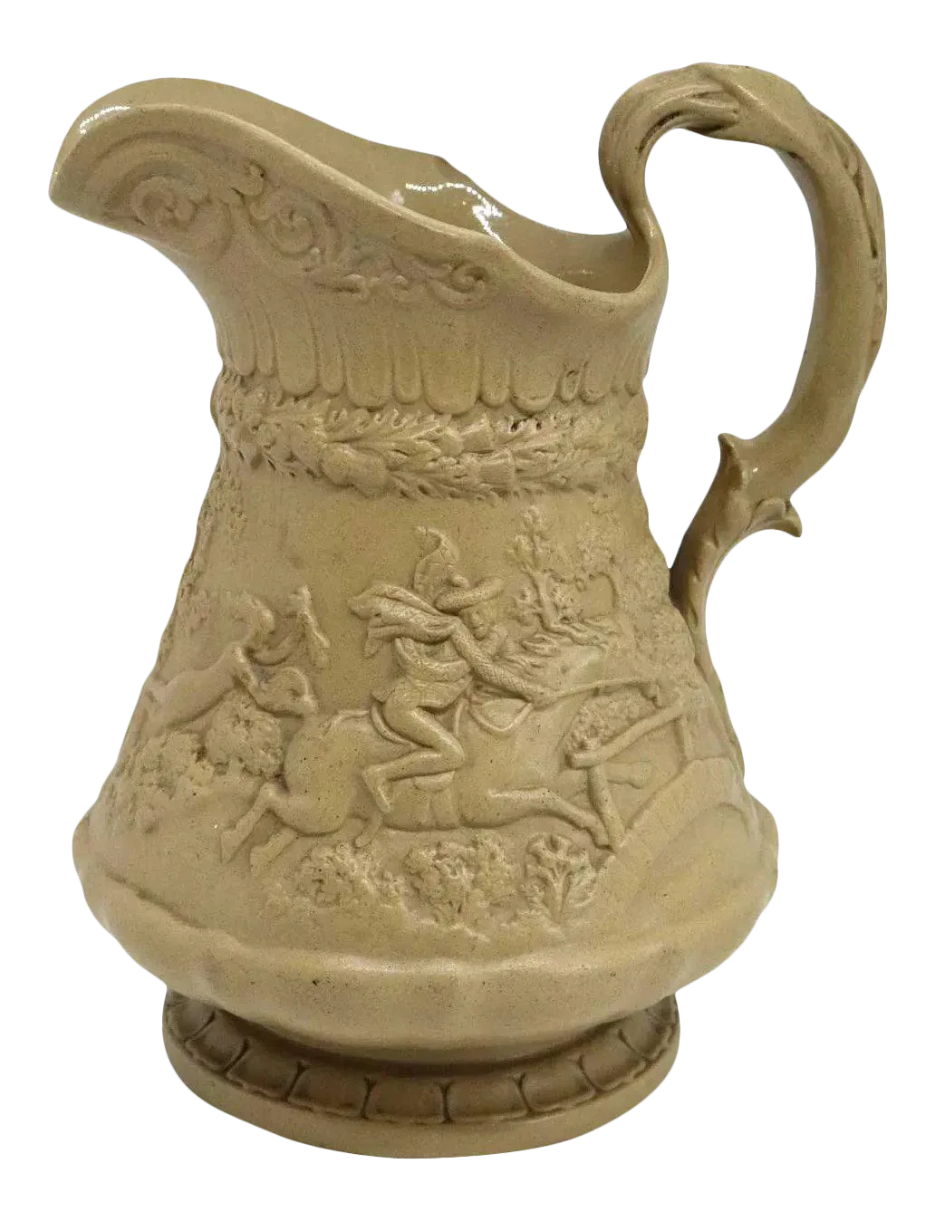 English W. Ridgway & Company Stoneware Pottery Relief Moulded Tam O ...