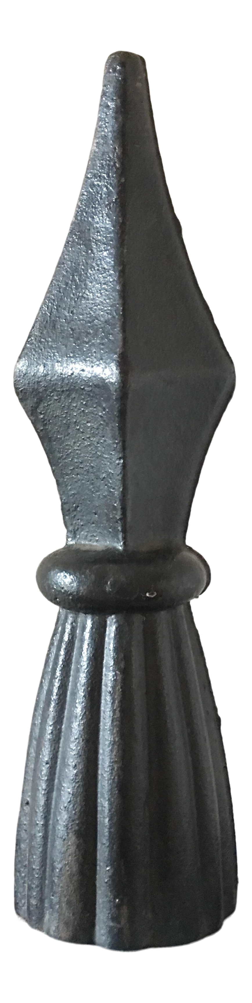 Late 19th Century Antique Cast Iron Finial | Chairish