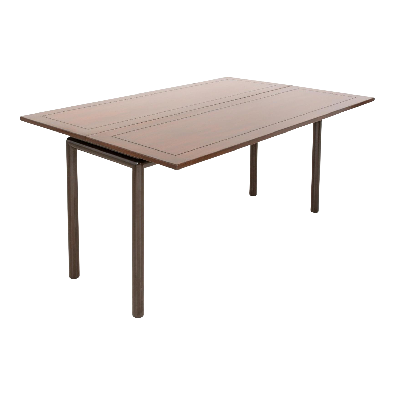 Asian Modern Console Flip Top Dining Table | Chairish