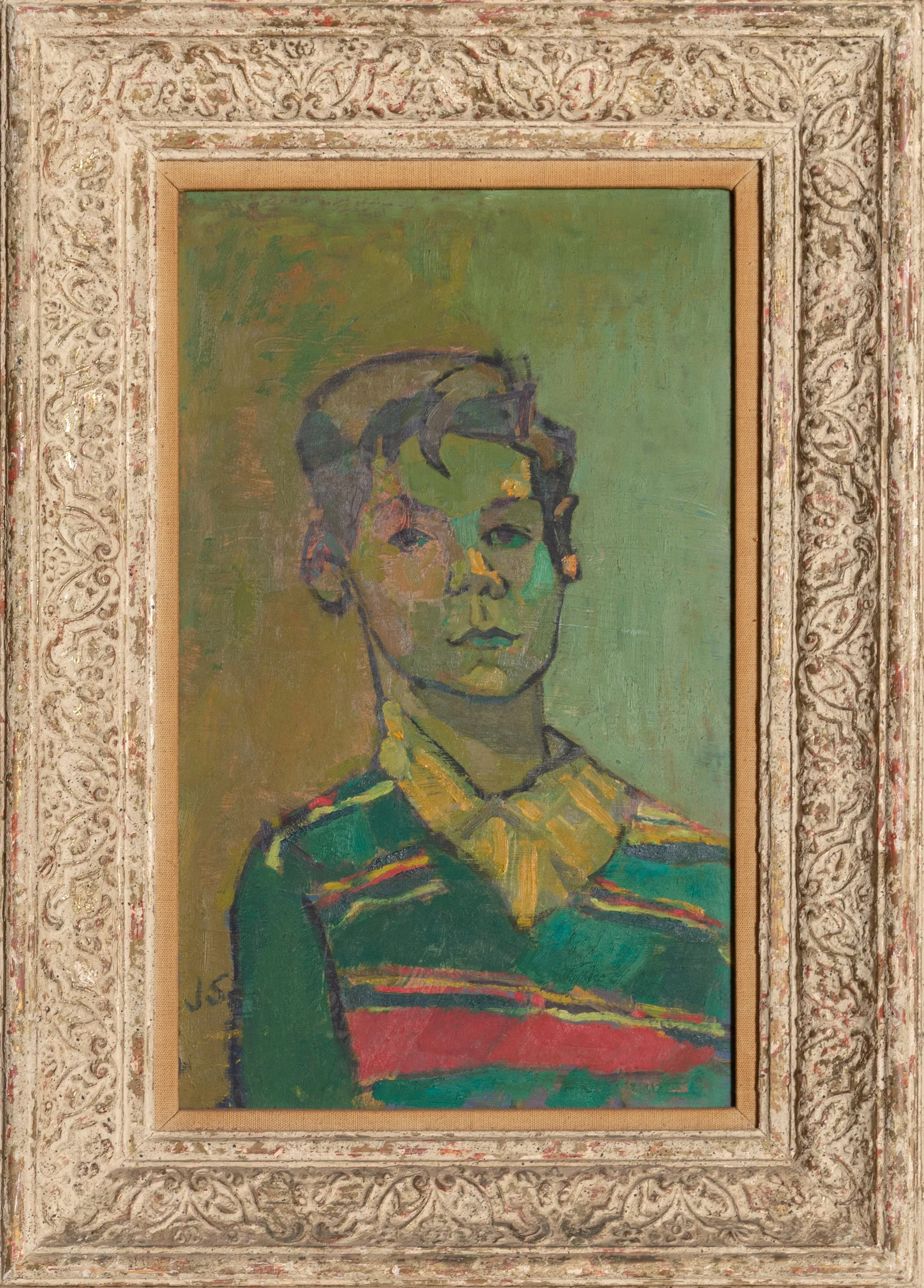 Joseph Solman John Begg Jr., Expressionist Portrait by Joseph Solman ...
