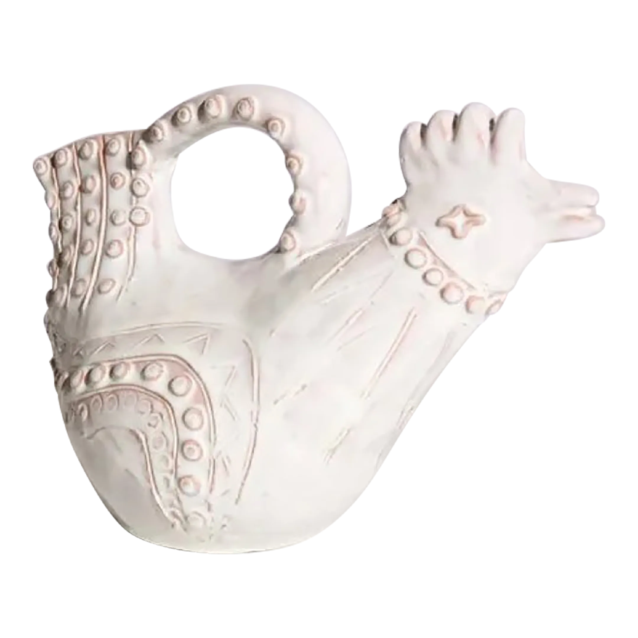 1950s Andre Baud Ceramic Bird Sculpture | Chairish