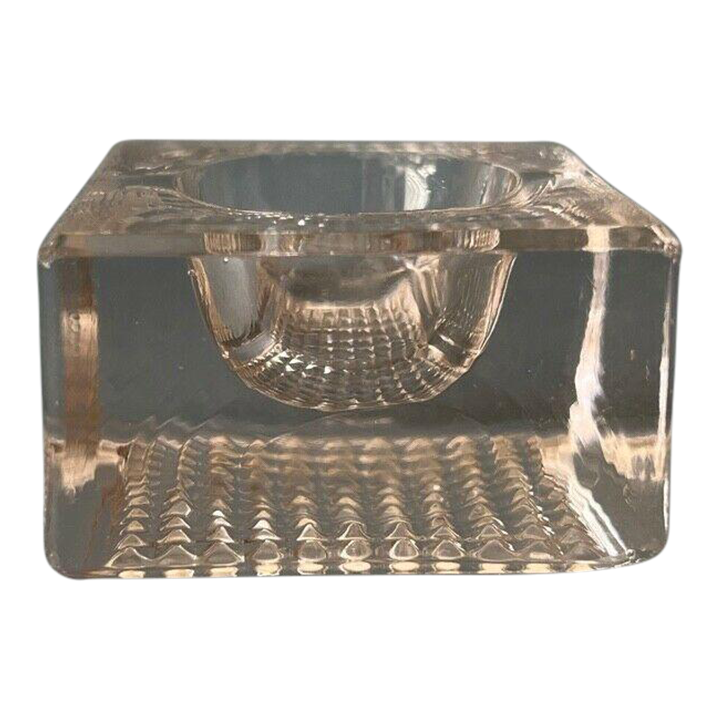 Vintage Art Deco Eapg Pressed Glass Salt Cellar | Chairish