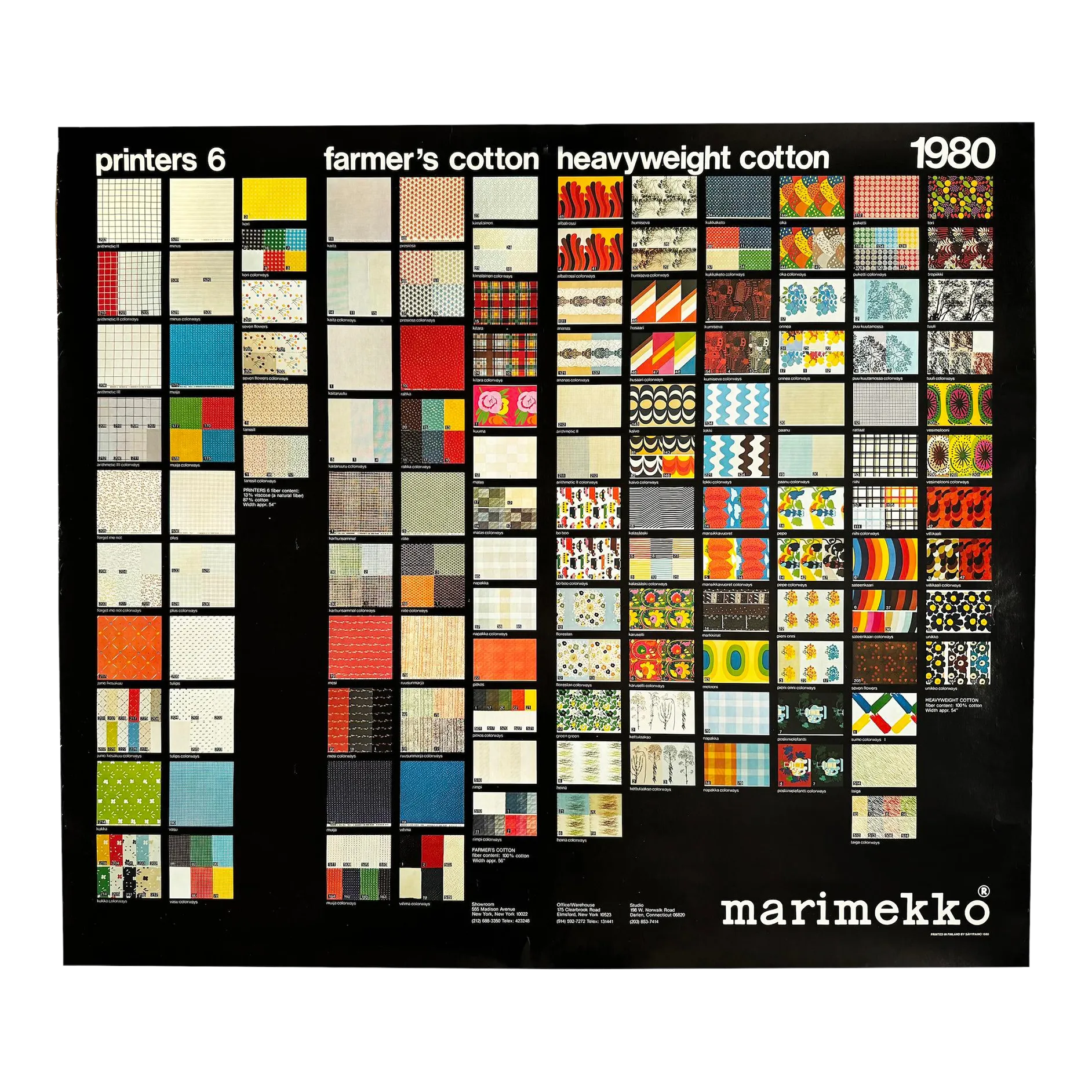 1980 Marimekko Promotional Poster | Chairish
