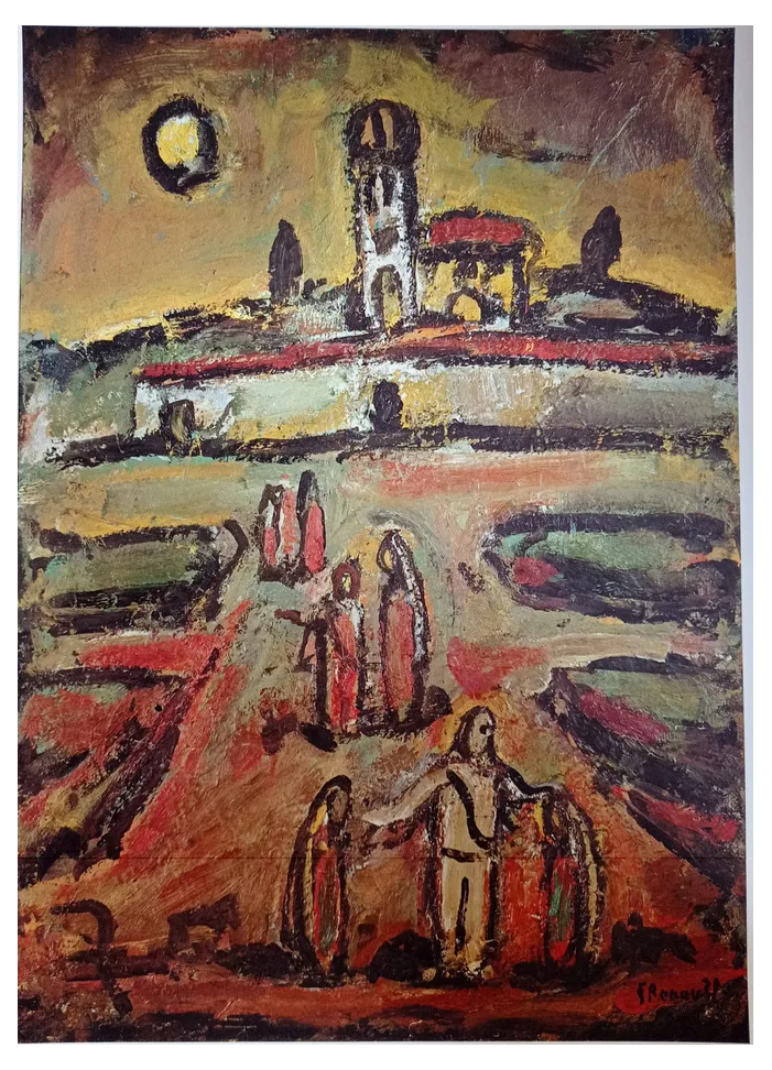 Georges Rouault, The Twilight, Lithograph, 1988 | Chairish