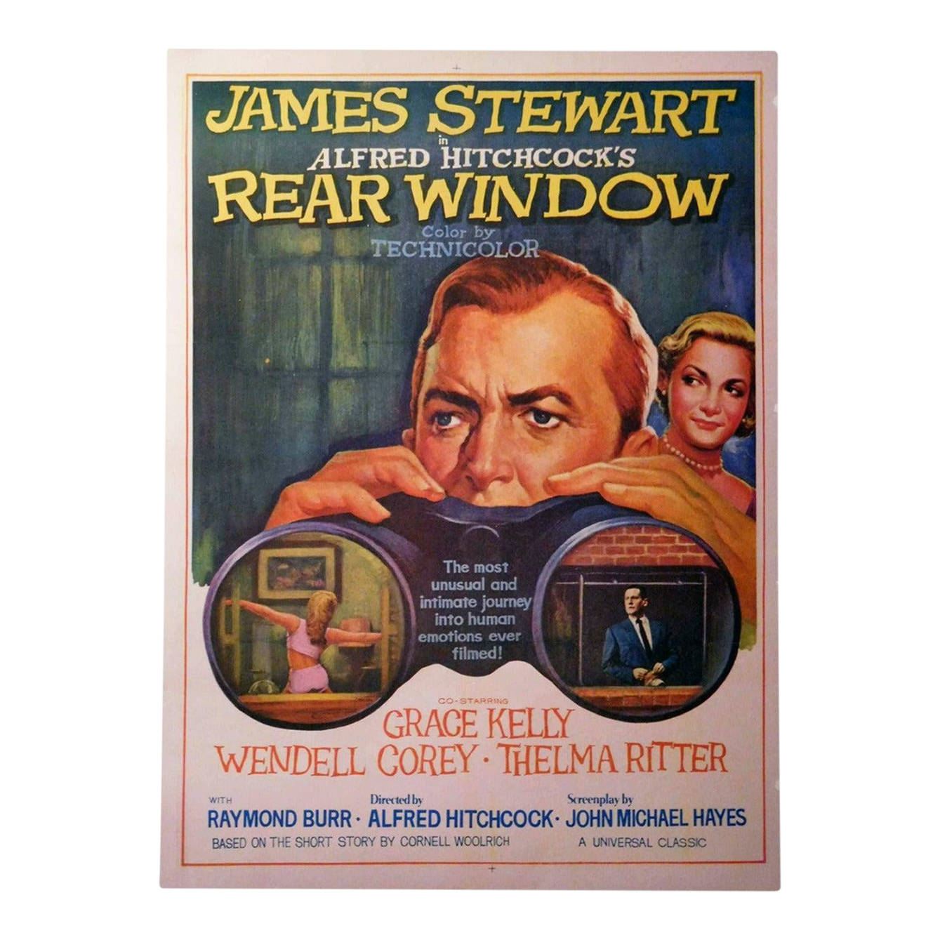 1954 Rear Window Poster | Chairish