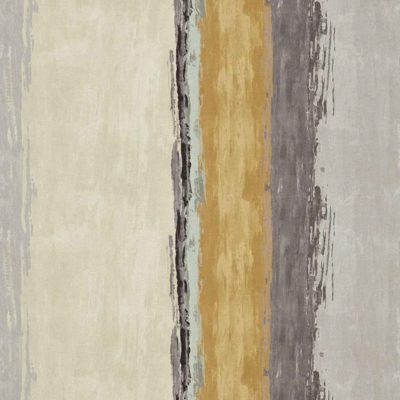 Harlequin Setola Fabric in Mustard/Charcoal/Maize - a Sample | Chairish