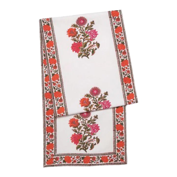 Sanya Pink And Orange Runner Chairish