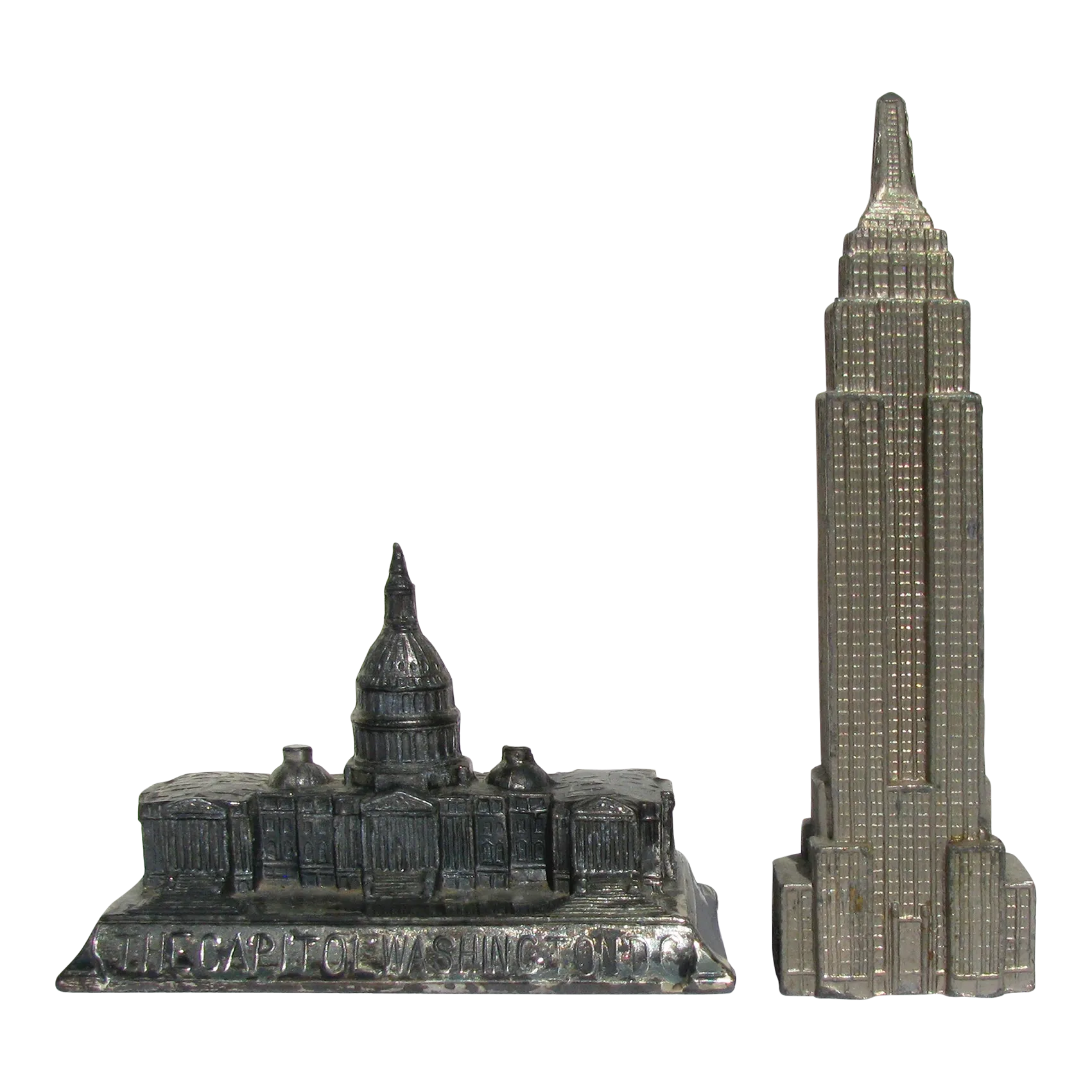 Midcentury Architectural Monument Models, Set of 2 | Chairish