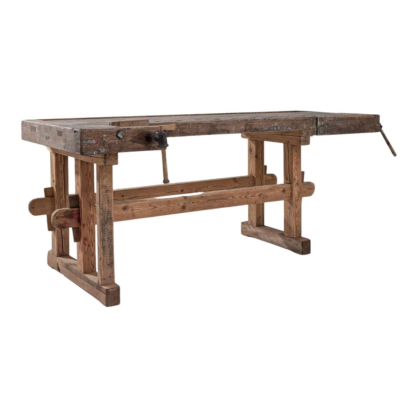 Antique Central European Carpenter’s Bench | Chairish