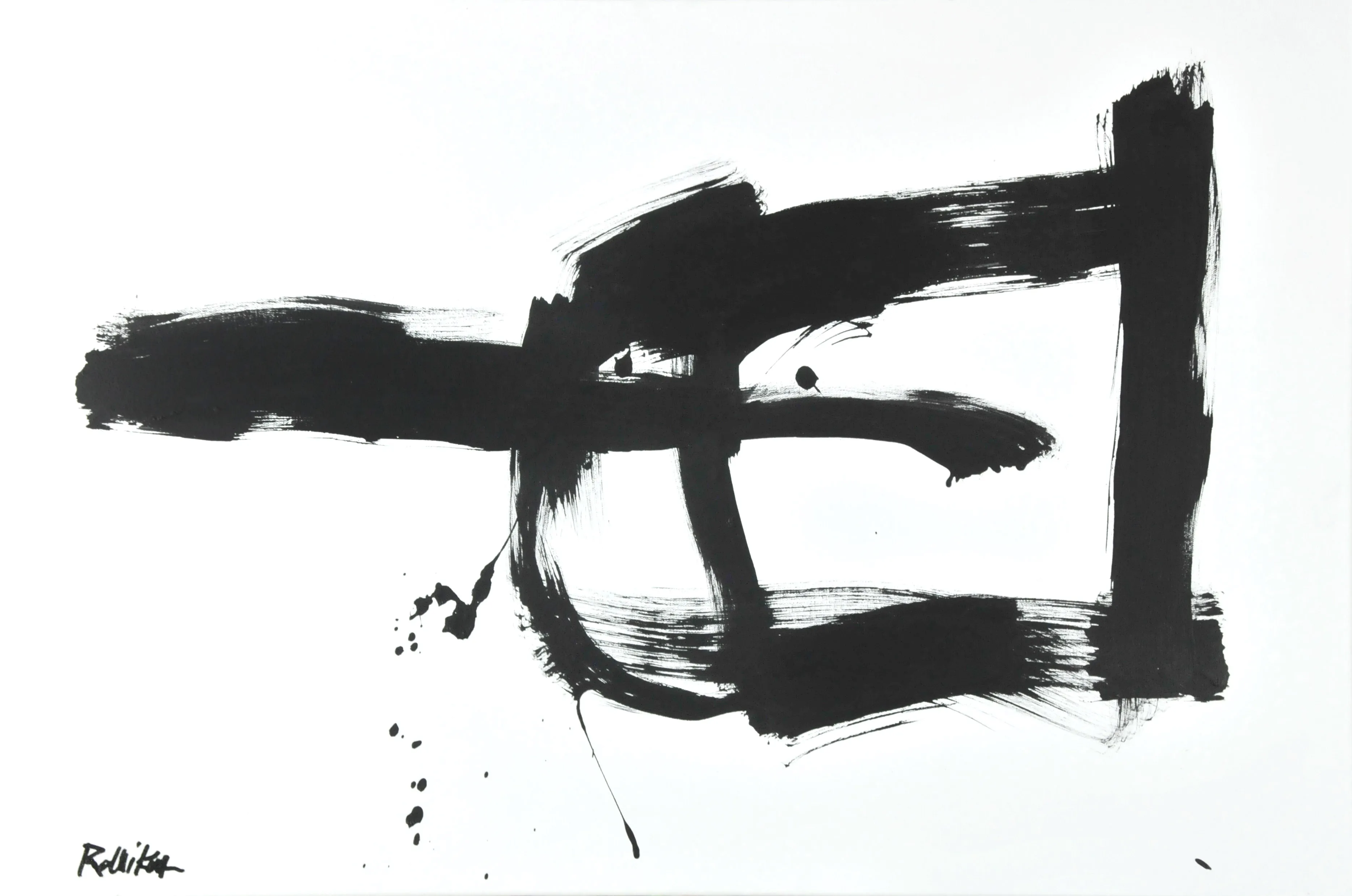 Side View, Original Abstract Painting by Robbie Kemper | Chairish