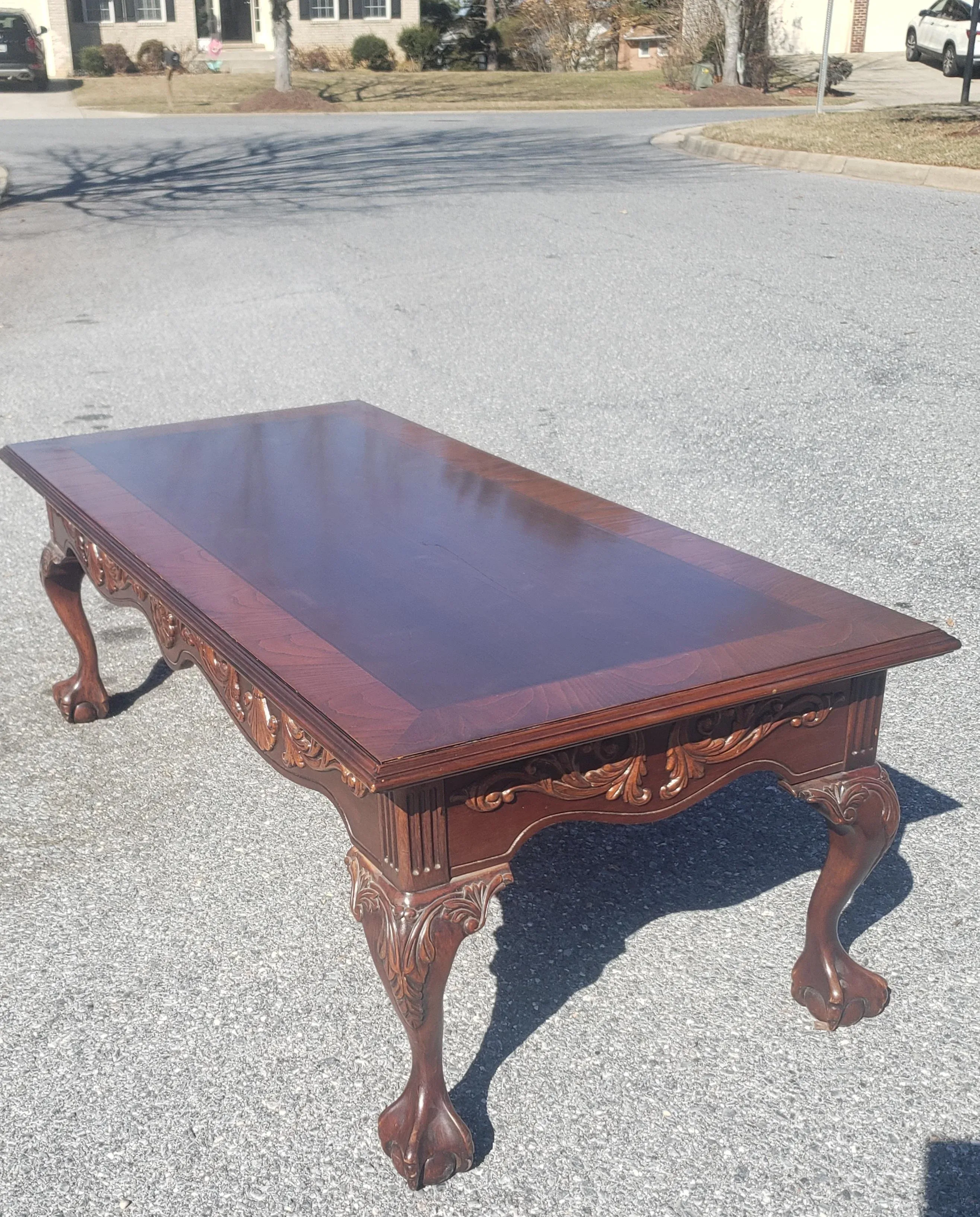 Chippendale coffee table store