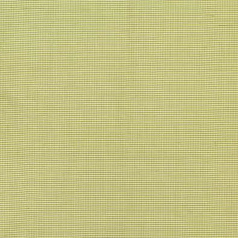 Schumacher Dalton Silk Gingham Fabric in Chartreuse | Chairish