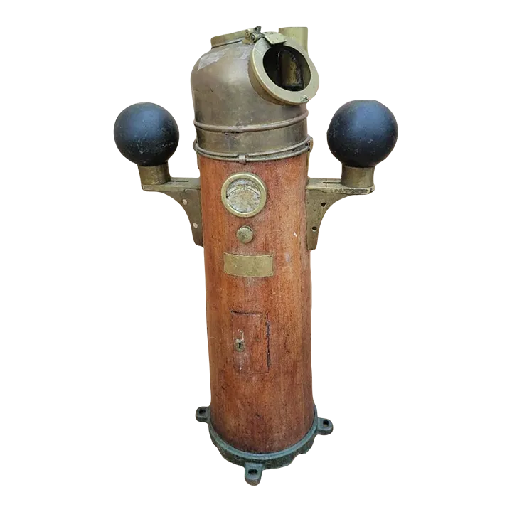 Antique Davies & Co Shopfitters Patt. 196 Yacht Binnacle and Compass ...