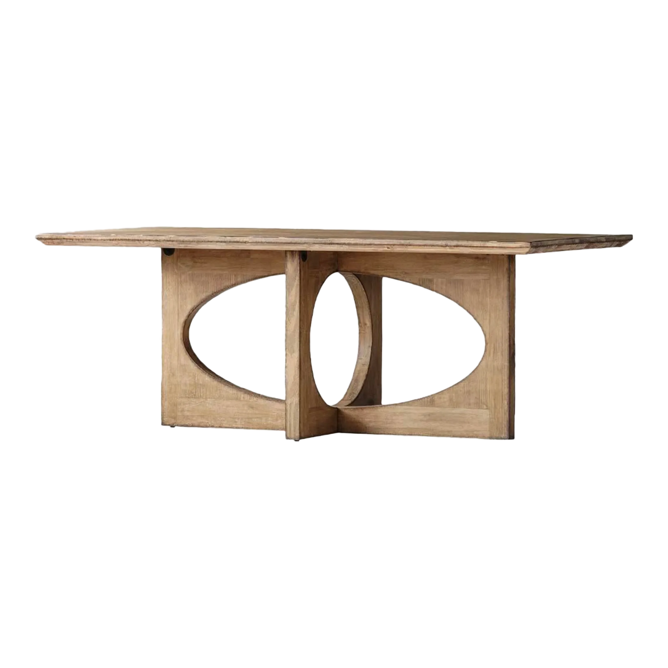 Matthew Izzo Home Cut It Out Rectangle Dining Table | Chairish