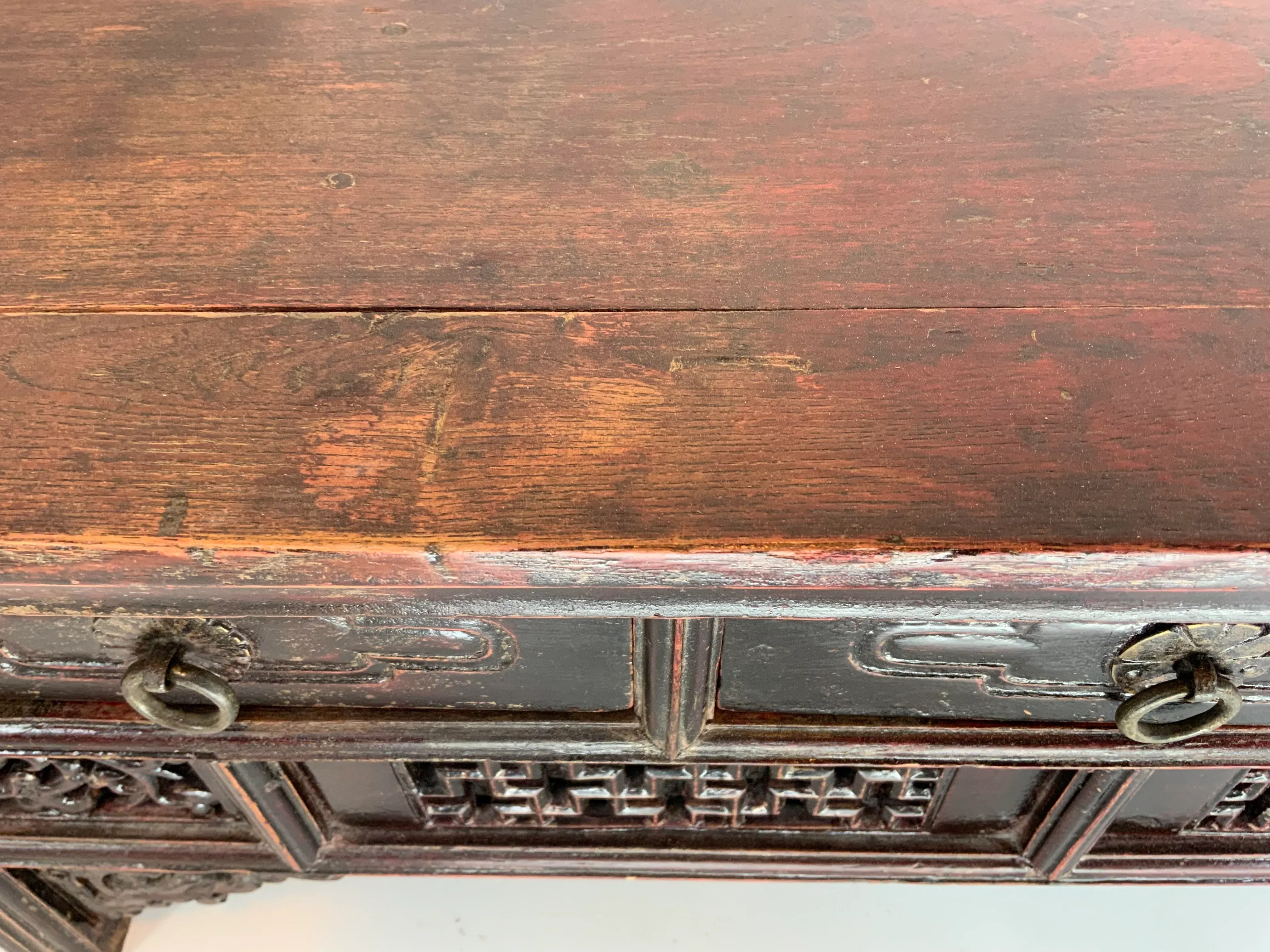 Antique Chinese Low Altar Table With 3 Drawers Chairish