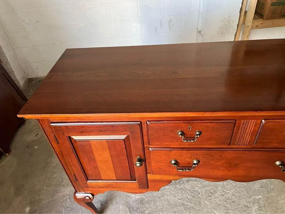 Traditional cherry sideboard store