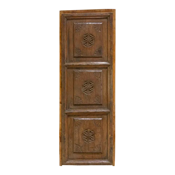 1700's Basque Carved Wall Panel | Chairish