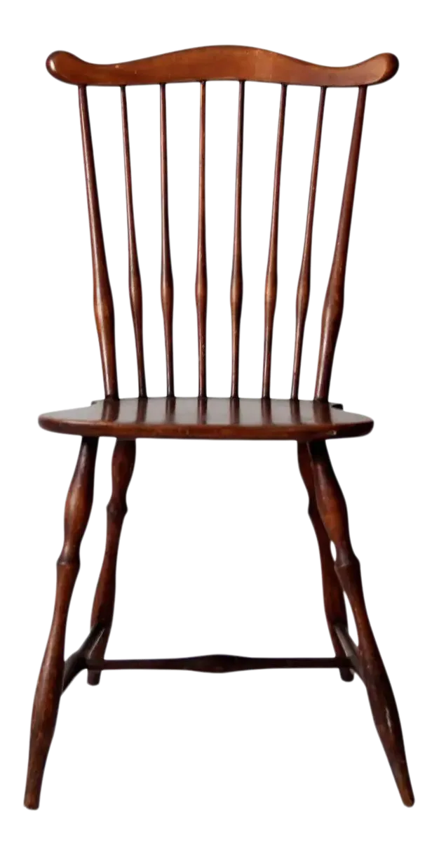 Antique Fan Back Windsor Chair | Chairish