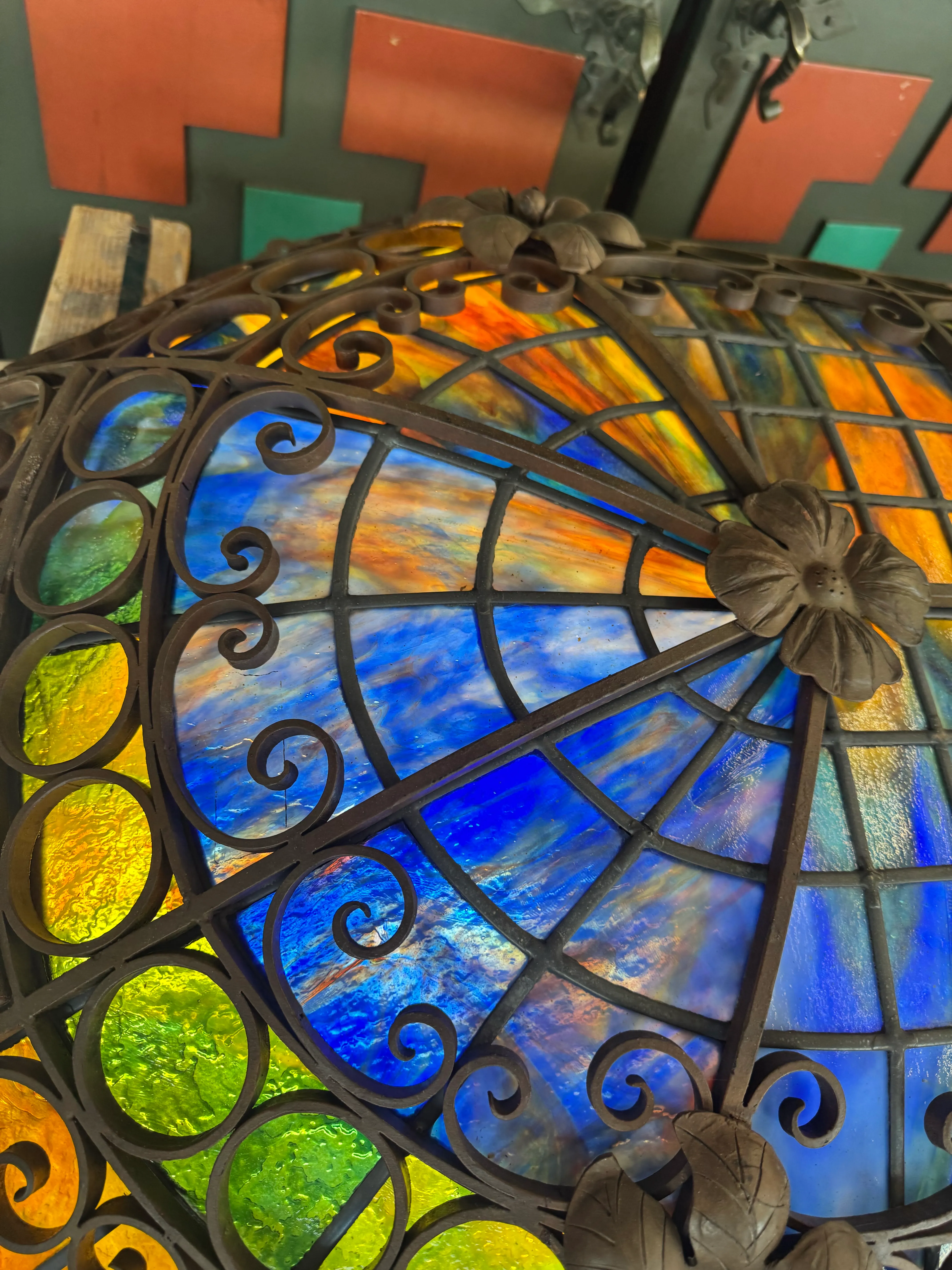Spanish Stained Glass Window
