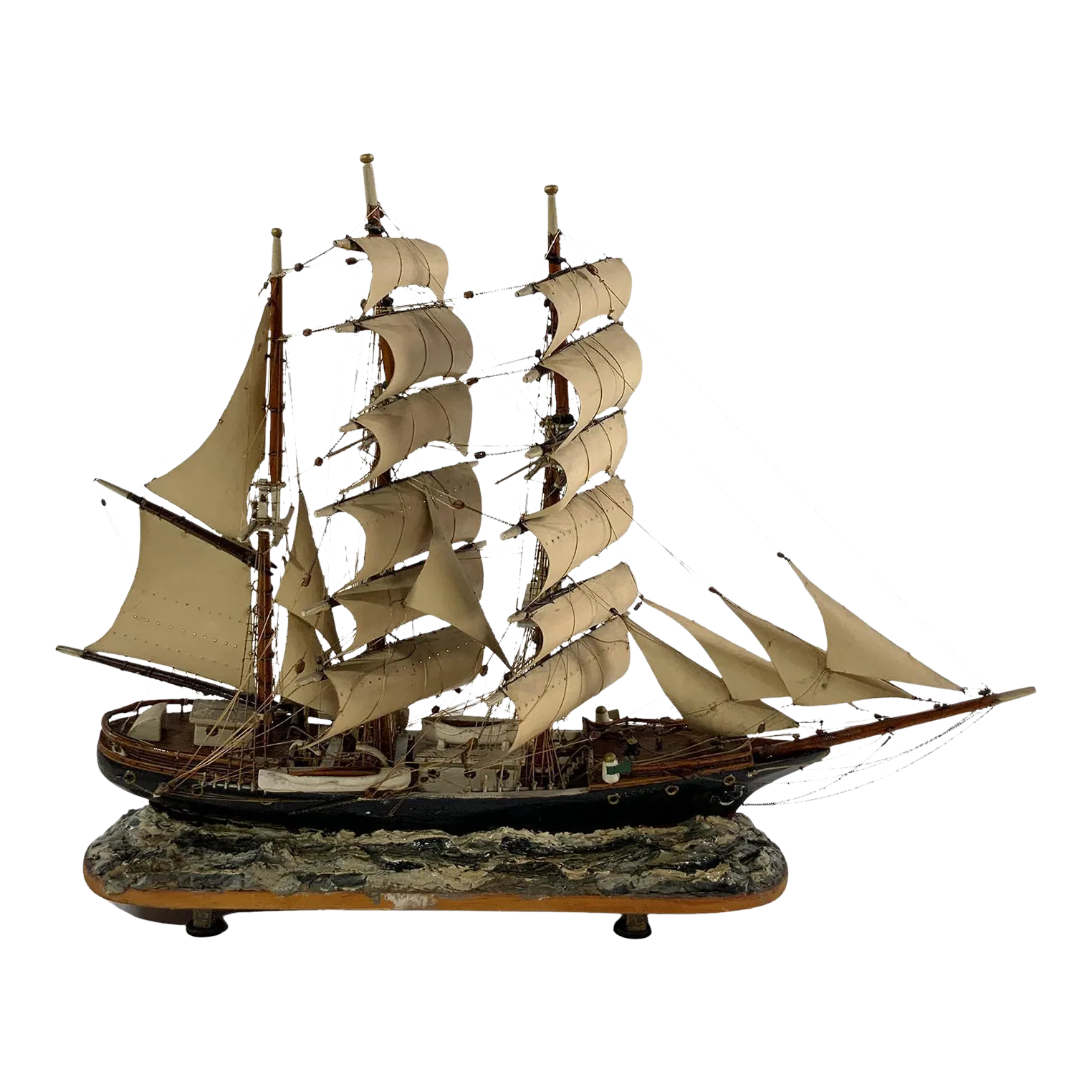 Antique Model of Windjammer Louise | Chairish