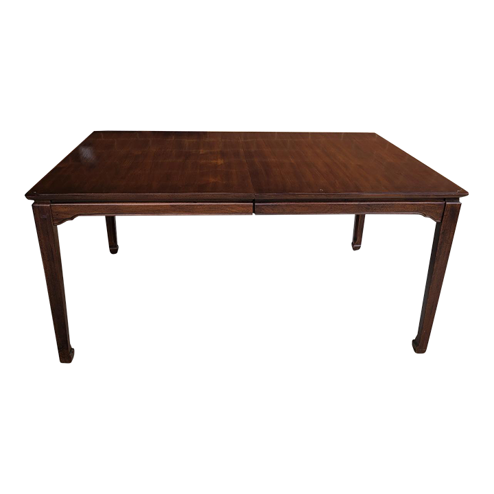 Vintage Asian Ming Style Dining Table by Davis Cabinet Company | Chairish