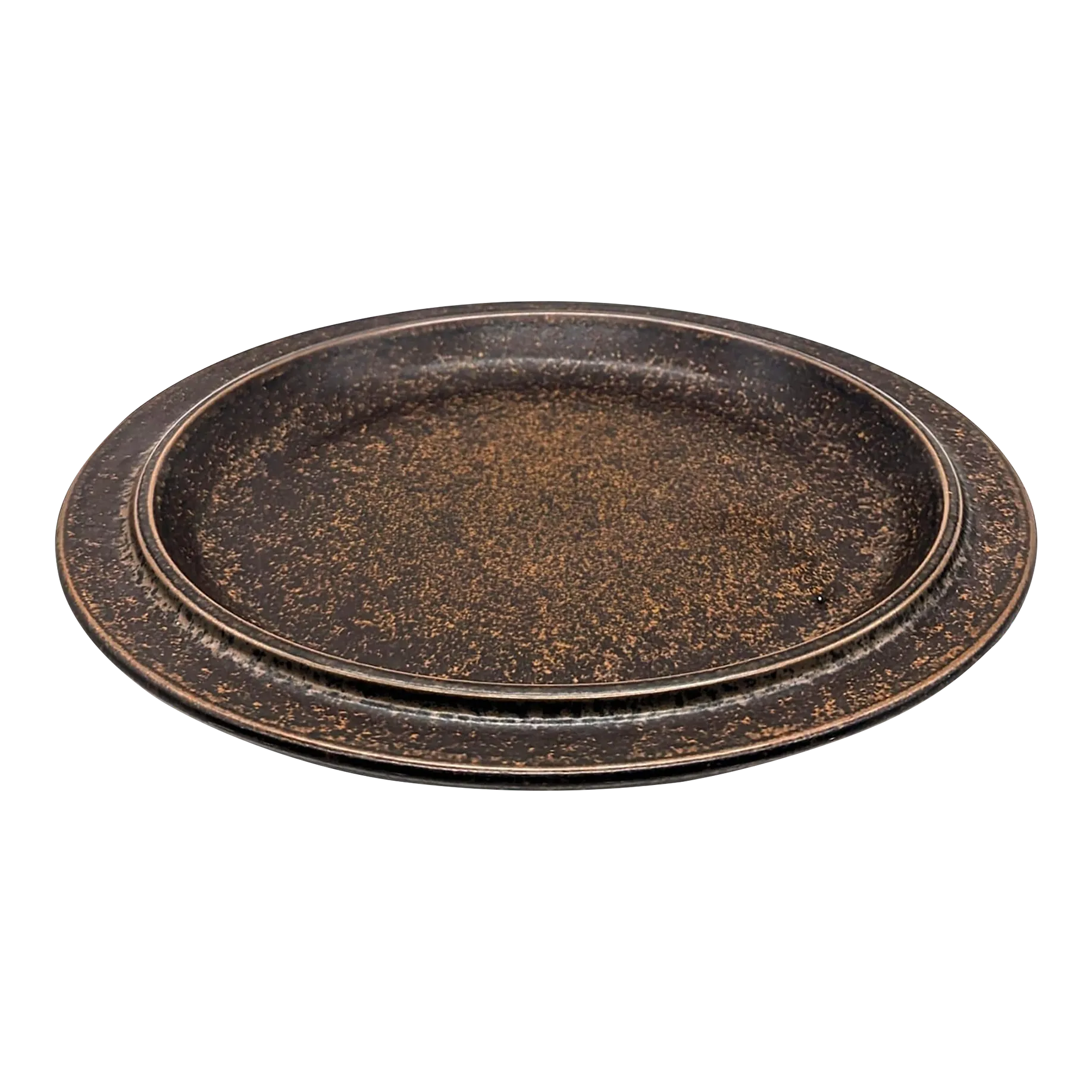 1970s Ulla Procopé Arabia of Finland "Ruska" Round Chop Serving Platter ...